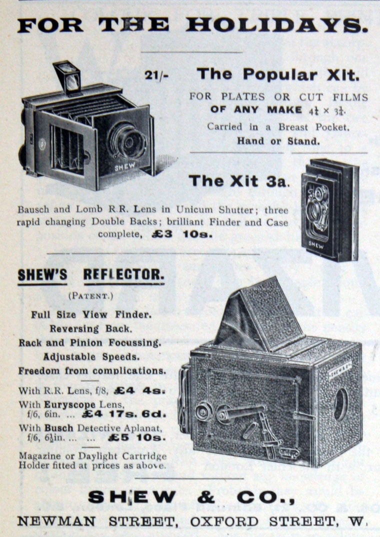 Early Cameras, a Timeline - A Flash Of Darkness