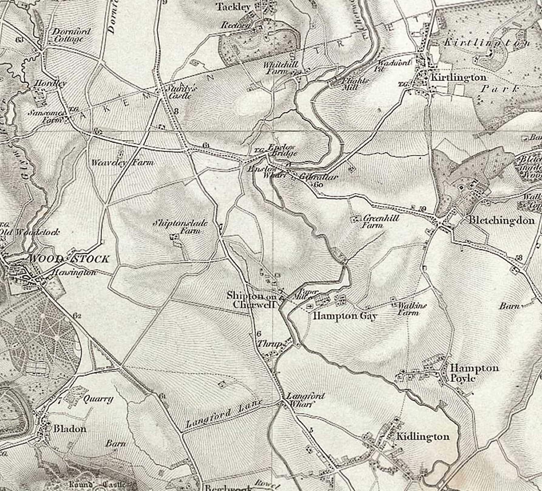 The Ruined Manor in the Lost Village of Hampton Gay - A Flash Of Darkness