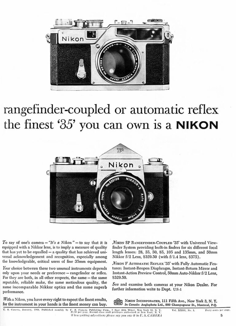 The Nikon F - Great Film Cameras - A Flash Of Darkness